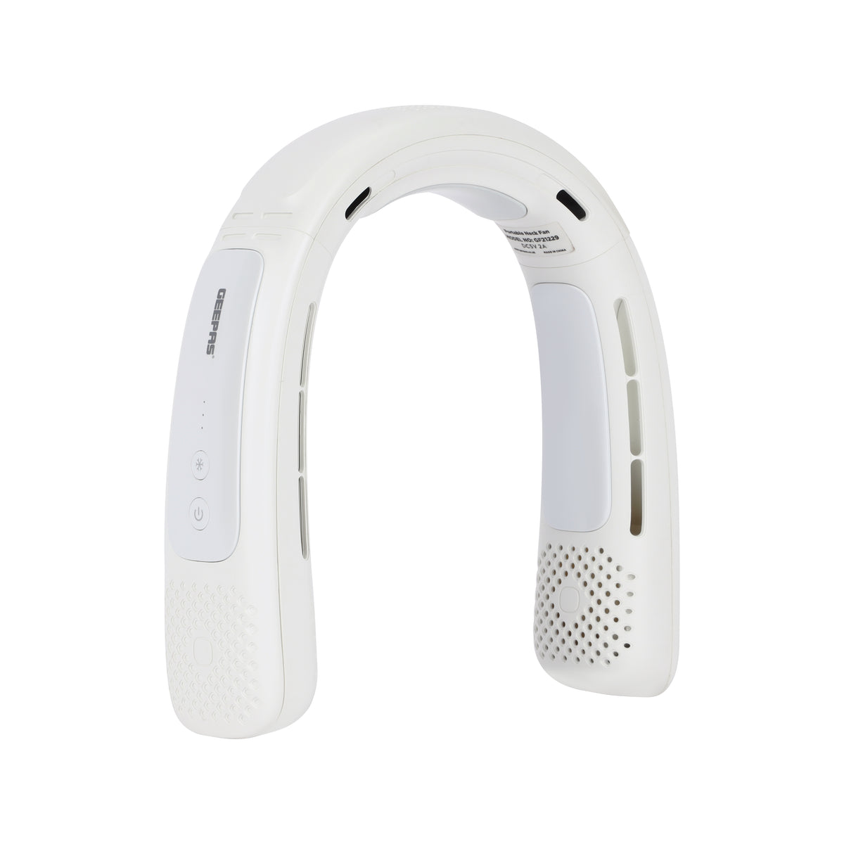 Geepas Cool Collar GF21229 | Wearable Fan, 12H Runtime, Type-C