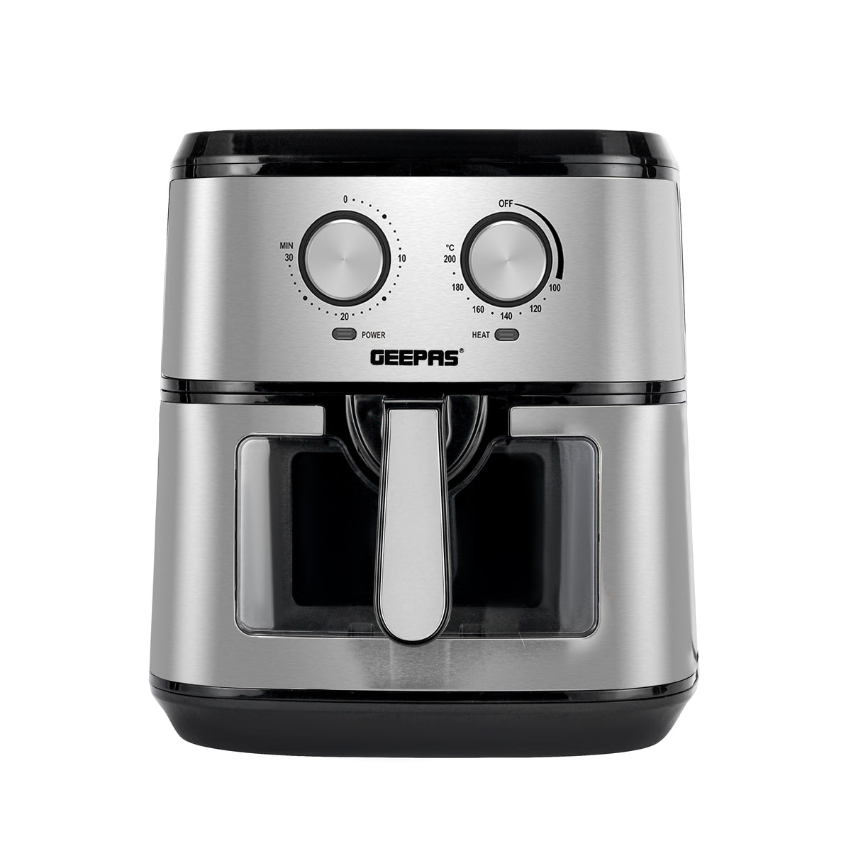 Geepas Air Fryer- GAF37542/ 9.2 L Pot with Rack, Multiple Function