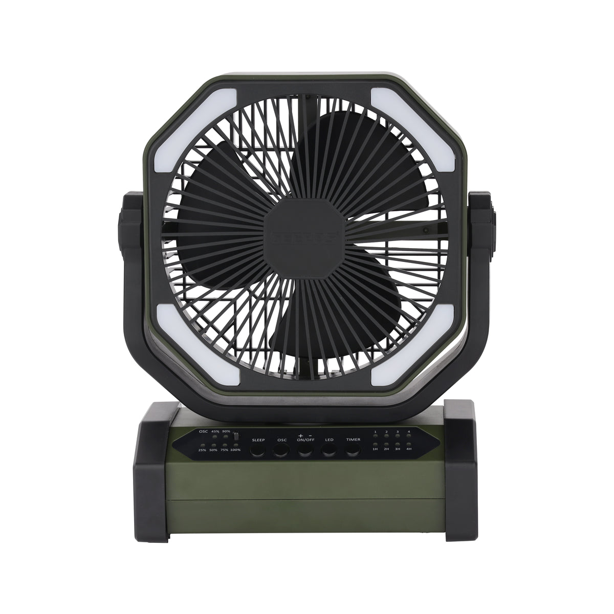 Geepas GF21220 8-Inch Rechargeable Fan | 30H Backup, 10000mAh, Remote