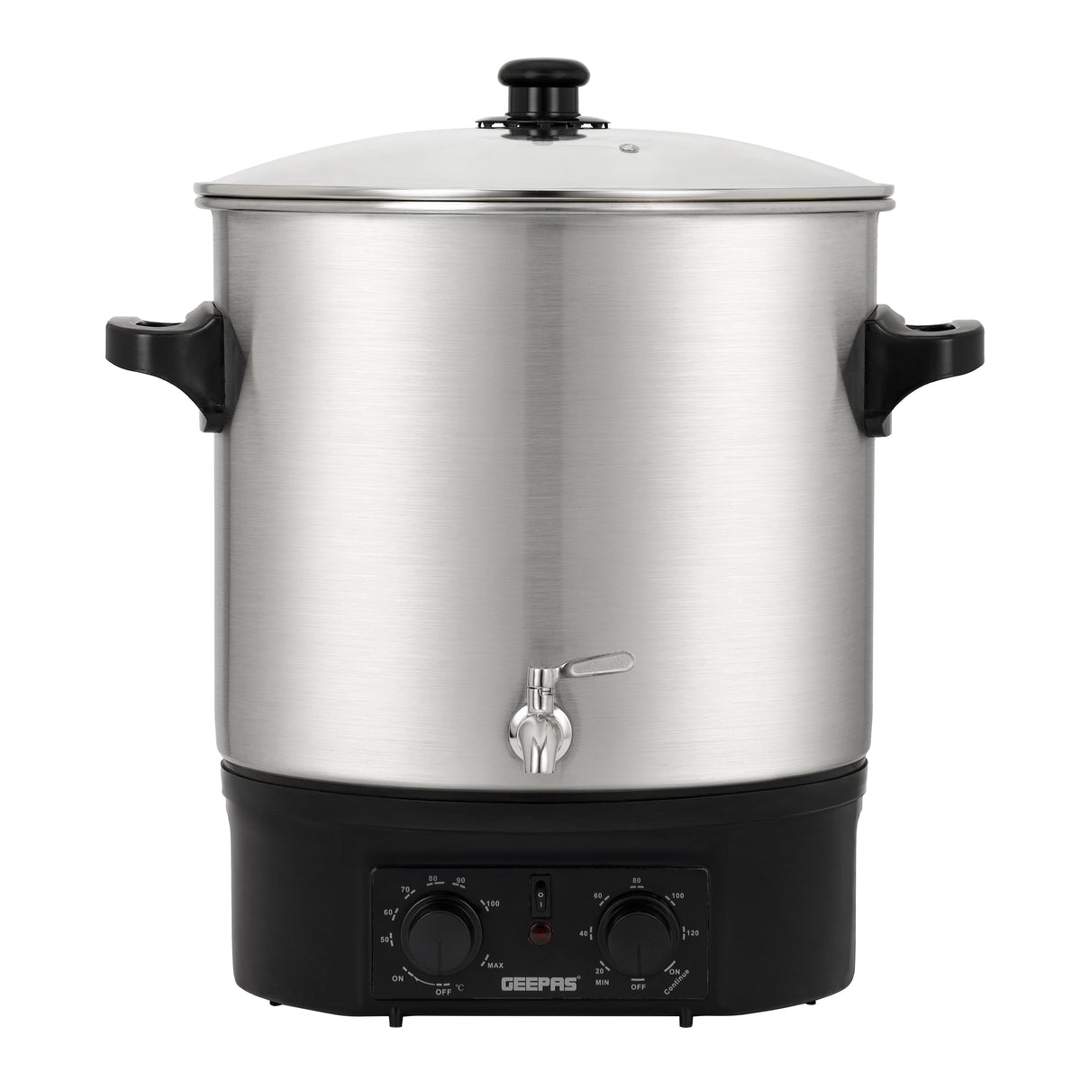 Geepas Stainless Steel Water Boiler 27L GK38077 | 2000W