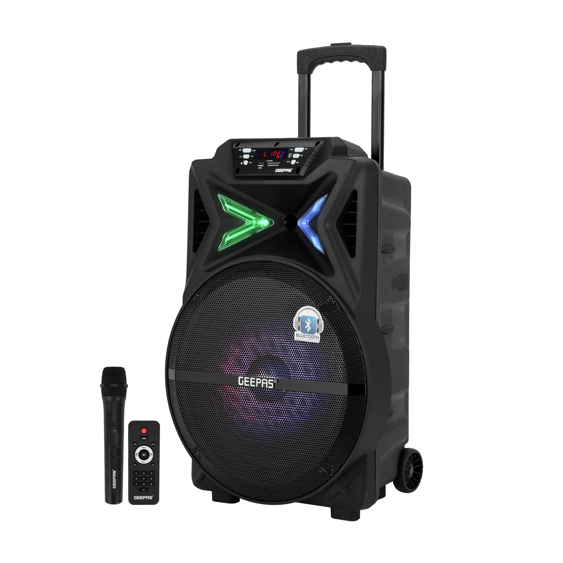 Geepas GMS11131 Rechargeable Trolley Bluetooth Speaker