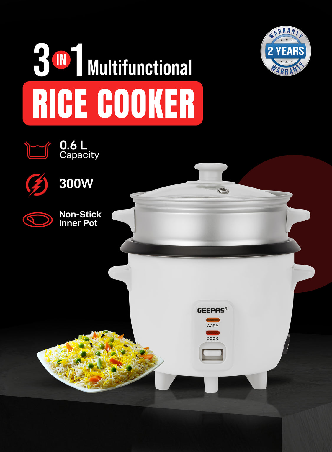 Rice Cooker – Geepas