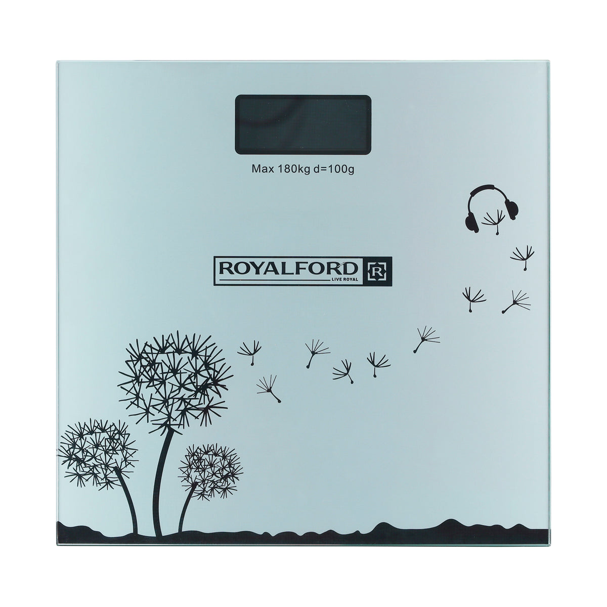 Royalford Health Scale RF10502 | 180kg Digital Body Scale – Geepas