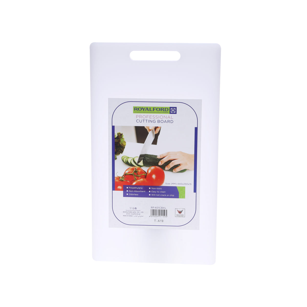 Royalford RF401-CBXL Chopping Board - Cutting Board with Non-Slip Base ...